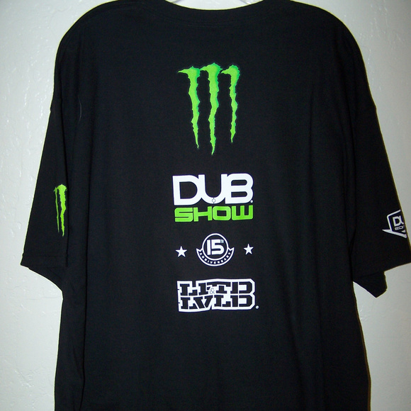 Monster Energy Shirts Monster Energy Dub Show Tour Tee Shirt B365 Poshmark